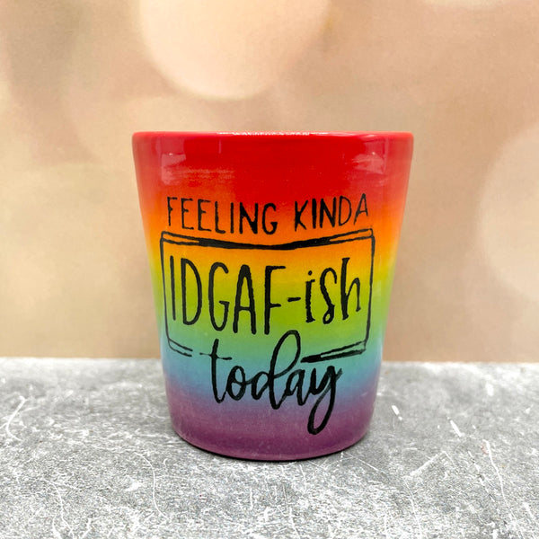 IDGAF Rainbow Mug & Other Options - Tangle Artistry